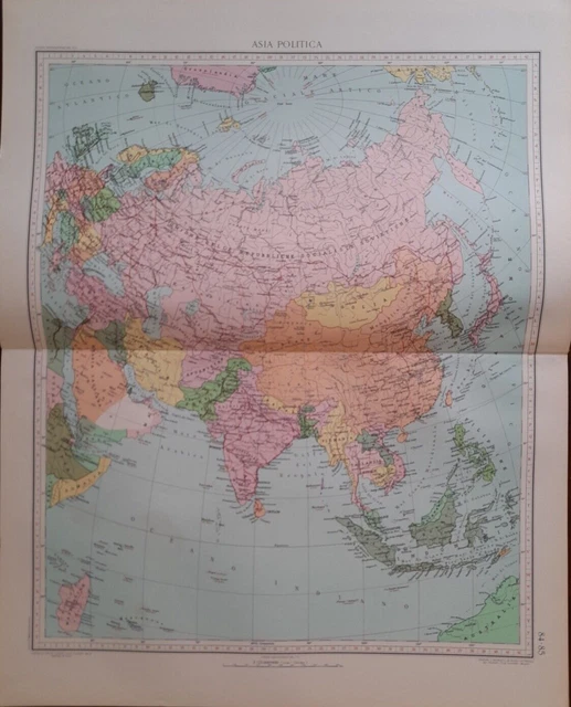 1956 MAP MAP Card Year South Africa Afrique South £14.95 - PicClick UK