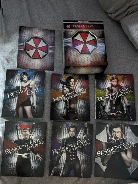 RESIDENT EVIL 4K UHD Collection & Blu Ray £45.00 - PicClick UK