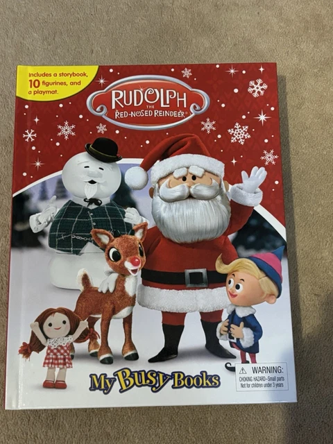 NEW, MY BUSY Books Christmas Rudolph the Red Nosed Reindeer Storybook ...