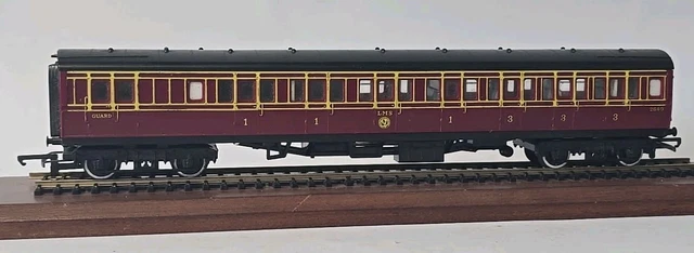 VINTAGE TRIANG OO Caledonian Railway 1st/3rd Composite Coach 2640 LMS ...