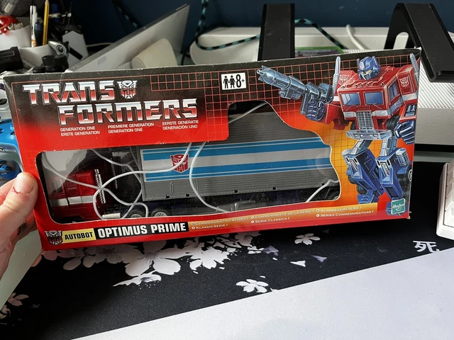 TRANSFORMERS COMMEMORATIVE SERIES Reissue G1 Optimus Prime 2002 Hasbro ...