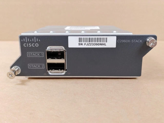 CISCO C2960X-STACK V02 Catalyst C2960X FlexStack Plus Hot-swap Stacking ...