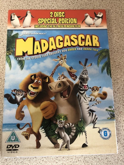 MADAGASCAR DVD, 2005 2 Disc Special Edition Ben Stiller Chris Rock ...