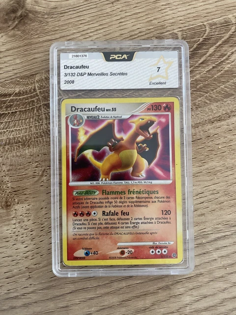 CARTE POKEMON- DRACAUFEU Holo 3/132- Merveilles Secrètes-FR-PCA 7 EUR ...