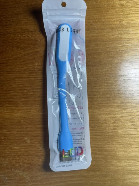 MINI USB LED Flexible Portable Light Lamp Bendable For PC Laptop Power ...
