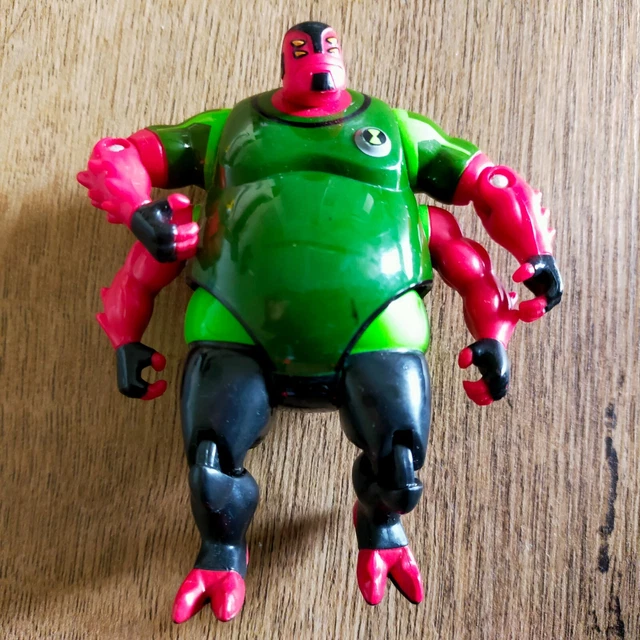 BEN 10 ALIEN Force 4" - Gorvan Four Arms figure Bandai - Cartoon ...