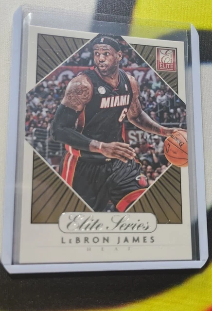 LEBRON JAMES 2012-13 Elite Series #5 Cavaliers Los Angeles Lakers ...
