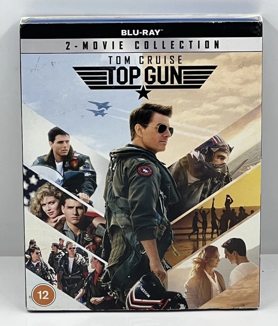 TOP GUN/TOP GUN: Maverick 2-Movie Collection [12] Blu-ray £13.99 ...