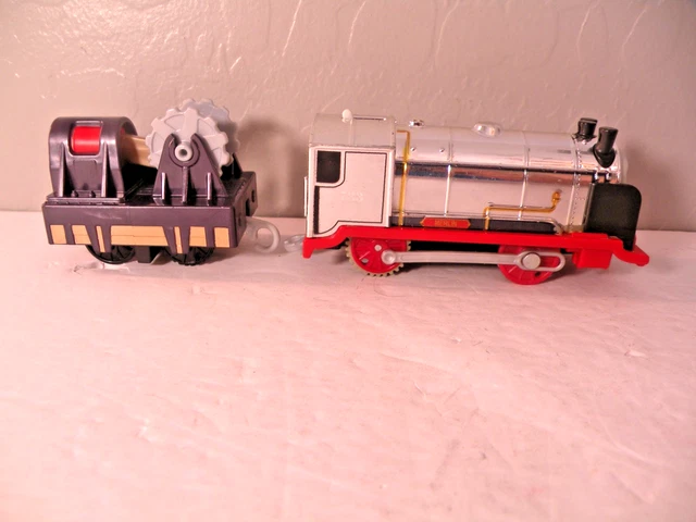 THOMAS THE TANK Engine Trackmaster Merlin + Train Car 2013 Gullane ...
