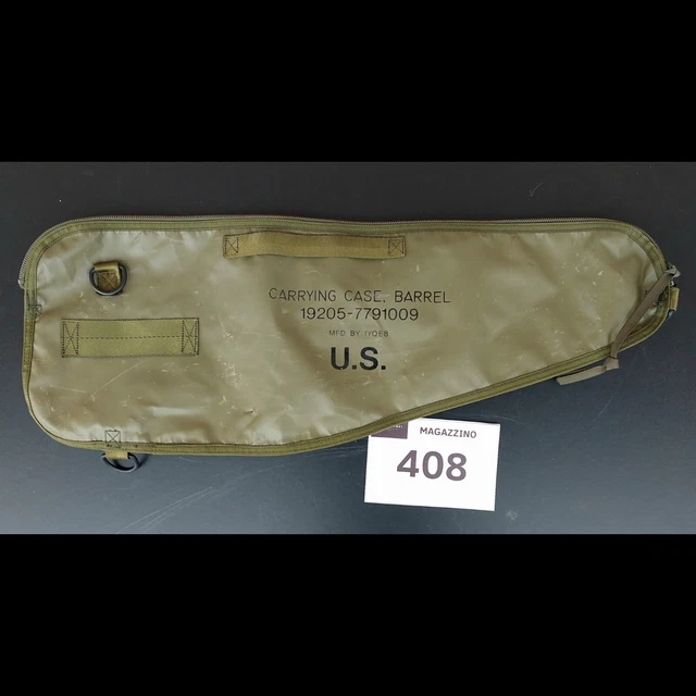 MACHINE GUN BARREL Case M249 US Army Surplus Militare Verde EUR 20,00 ...