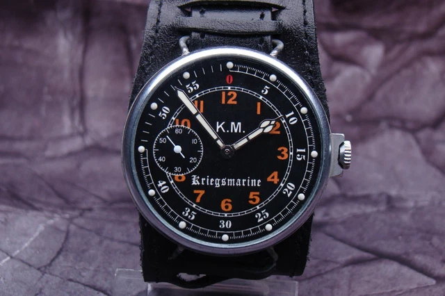 GERMAN NAVY FLEET KM KRIEGSMARINE U-BOOT BOAT MILITARY WATCH ww2 type ...
