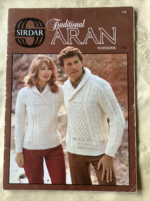 SIRDAR KNITTING PATTERN book 118. 19 family designs in Aran £4.50 ...