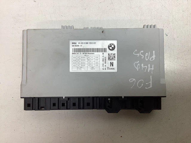 BMW 6 SERIES F06 Rhd Bcm Body Control Module Ecu Unit 9369123 £85.00 ...