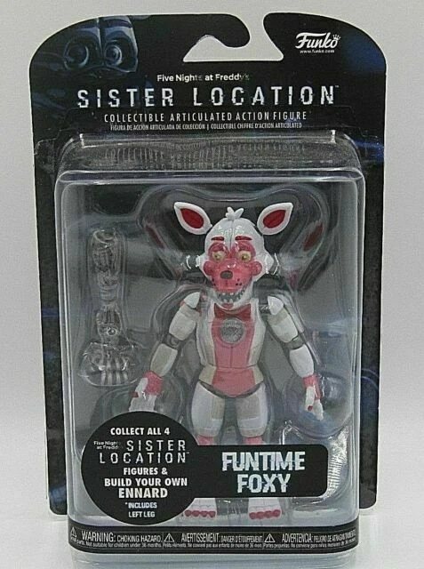 FUNKO FIVE NIGHTS At Freddy's Fun Time Foxy Articulated Action Figure ...