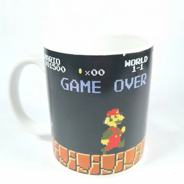 NINTENDO SUPER MARIO Mug Game Over Official Made By Bonbon Buddies 2017 ...