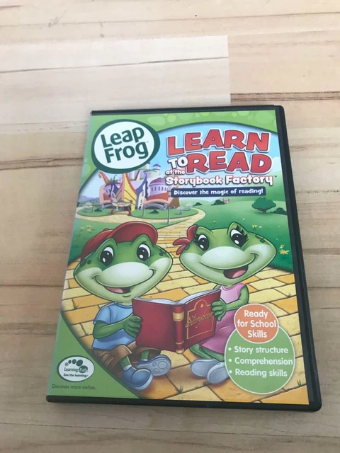 LEAPFROG: LEARN TO Read at the Storybook Factory (DVD, 2011, Canadian ...