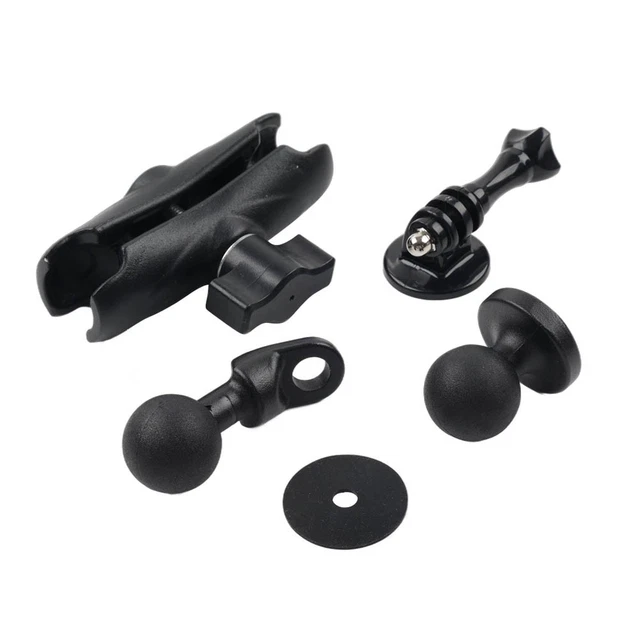 MOTORCYCLE MIRROR CAMERA MOUNT Bracket Holder 360° For Gopro $27.77 ...