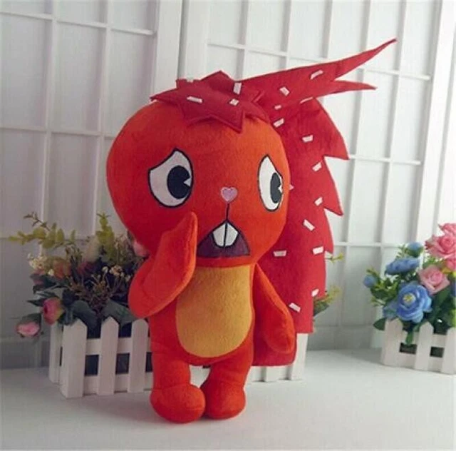 28CM HTF FLAKY Doll Red Stuffed Plush Toy Collection Gift Hot Happy ...