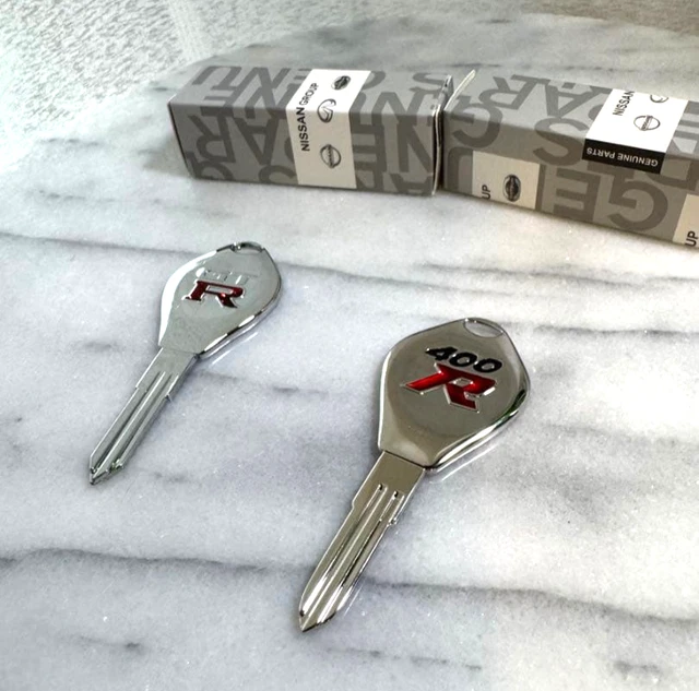 NISSAN GENUINE SKYLINE GT-R GTR 400R R32 R33 Blank Master Key OEM JDM ...