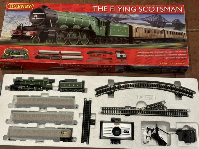HORNBY LNER FLYING Scotsman Train Set R1167 £95.00 - PicClick UK