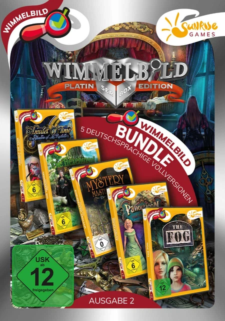 WIMMELBILD 5ER BUNDLE Platin Edition Vol 2 Sunrise Games PC Spiel Neu ...