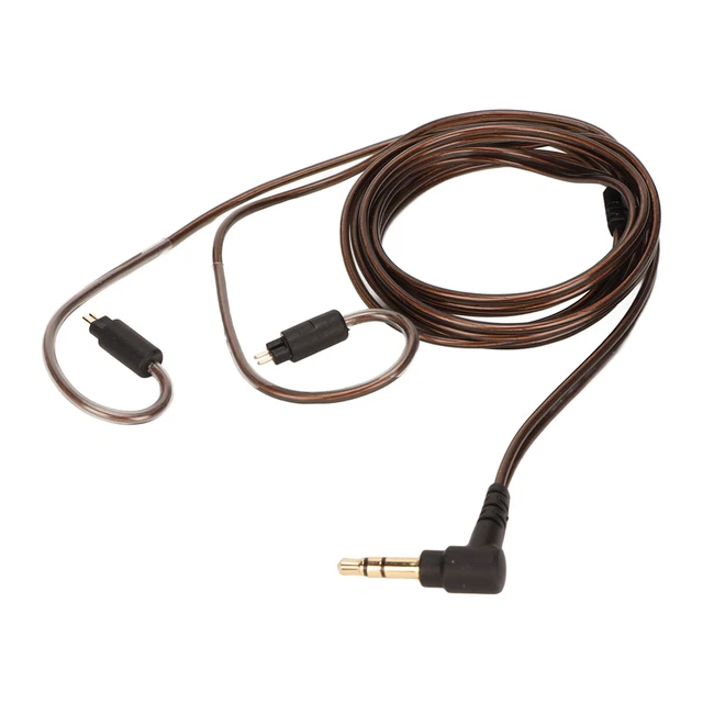 REPLACEMENT HEADPHONE CABLE With Mic For AS06 AS10 ZST ZS3 ZS4 ZS5 ZS6 ...