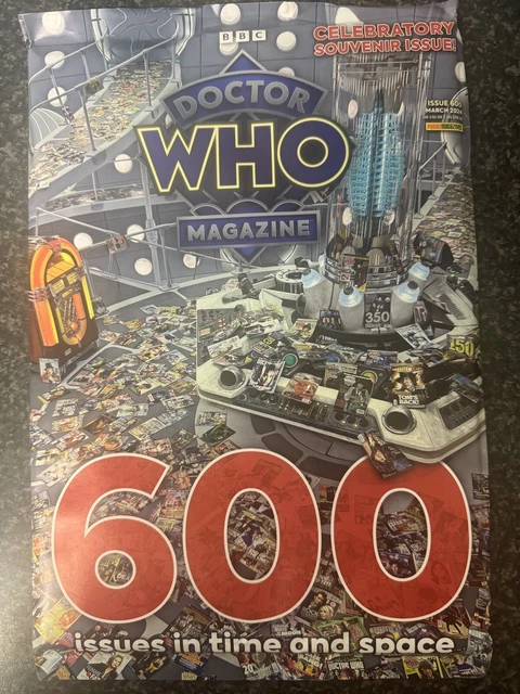 BBC DOCTOR WHO Magazine #600 March 2024. 600 Issues In Time And Space ...