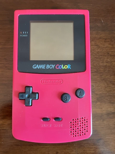 NINTENDO GAME BOY color rosa pink console FUNZIONANTE usata originale ...