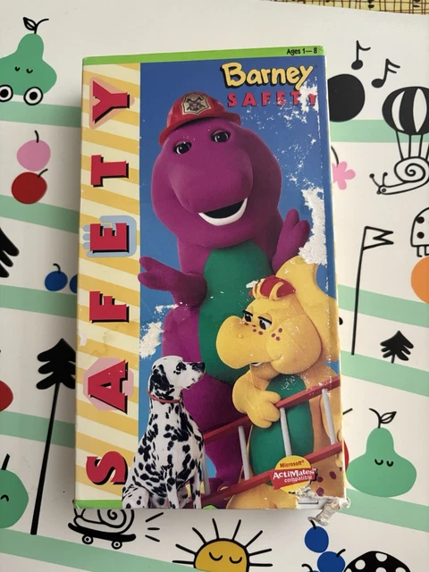 VINTAGE BARNEY & Friends Safety VHS Tape Sing Along Songs £8.16 ...