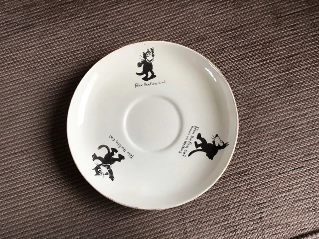 RARE FELIX THE Film Cat Wilton Ware plate circa 1925 excellent ...