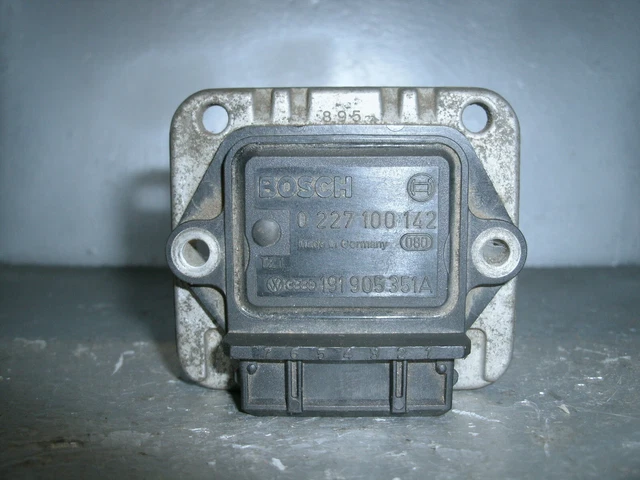 VW ZÜNDSTEUERGERÄT ZÜNDMODUL Steuergerät Zündung Bosch 0227100142 191905351A EUR 20,00 - PicClick DE
