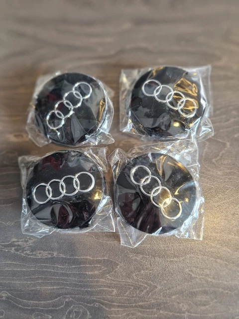 AUDI 60MM ALLOY Wheel Centre Caps Hubs Dust Covers 4b0601170 A3 A4 A5 ...