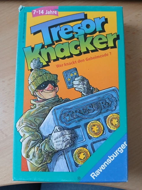TRESOR KNACKER - Wer knackt den Geheimcode? Spiel von Ravensburger 7-14 ...