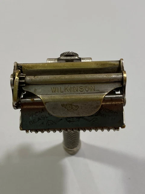 VINTAGE WILKINSON SWORD CO SAFETY RAZOR Made in England $10.00 ...