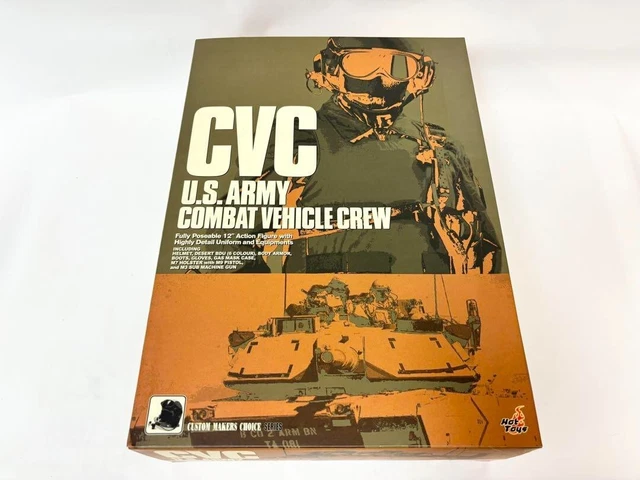 FIGURINE HOT TOYS CVC U.S. ARMY COMBAT VEHICLE CREW NEUVE à l'échelle 1 ...