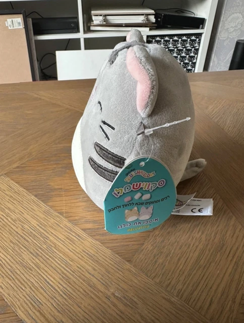 5” TALLY THE Grey Cat Squishmallow Plush Toy Rare Collectible New with ...