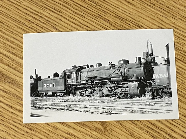 SANTA FE RAILWAY Steam Engine Locomotive 3291 Vintage Photos ATSF EUR ...