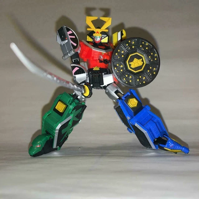 POWER RANGERS SAMURAI Shinkenger Super Robot Chogokin ShinkenOh Figura ...