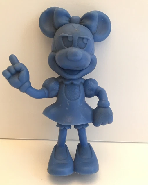VINTAGE DISNEY BLUE Marx Minnie Mouse Figure 6” $4.50 - PicClick CA