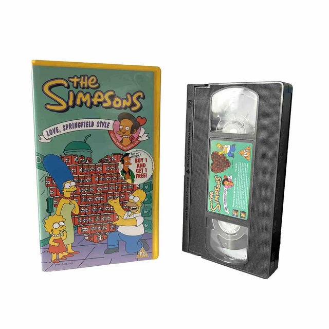 THE SIMPSONS LOVE, Springfield Style (Animated) (VHS 2001) £7.99 ...