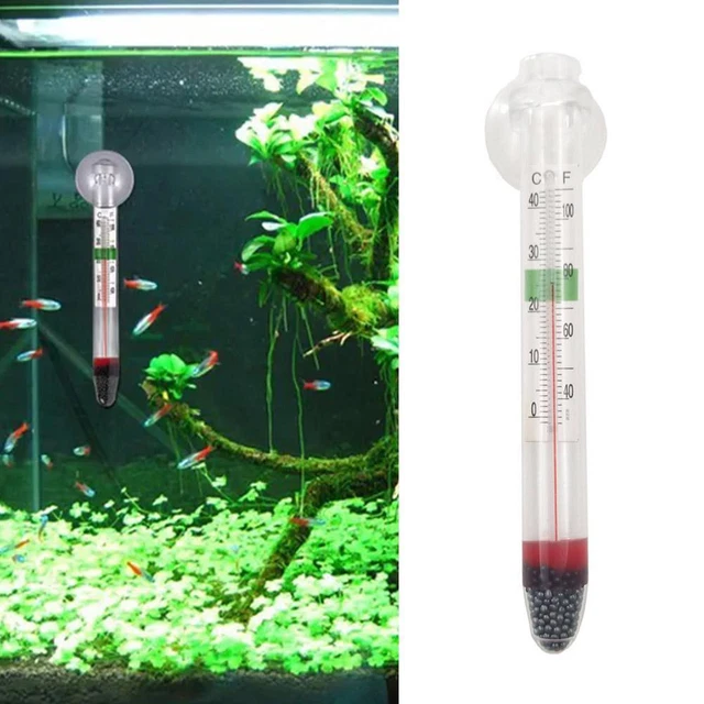 ;THERMOMÈTRE DAQUARIUM TROPICAL avec ventouse flottan EUR 5,02 ...