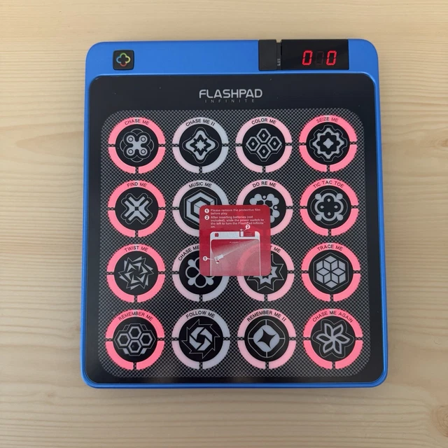 BLUE VIRZTEX FLASHPAD INFINITE 33800 Touchscreen Electronic Lighted ...