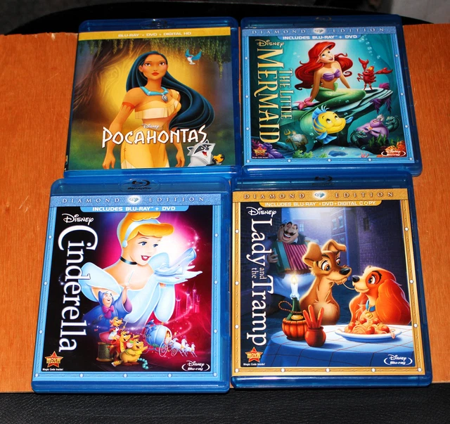 DISNEY BLU-RAY DVD Lot Of 4. **See Below** £16.09 - PicClick UK