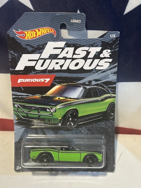 HOT WHEELS FAST and Furious Furious 7 Dodge Challenger voiture de ...
