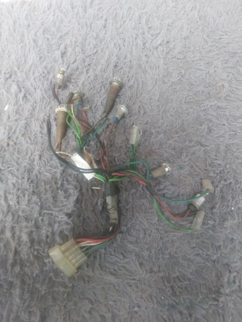 CLASSIC MINI CENTRAL Binnacle Speedometrer Wiring Loom Bulb Holders £26 ...