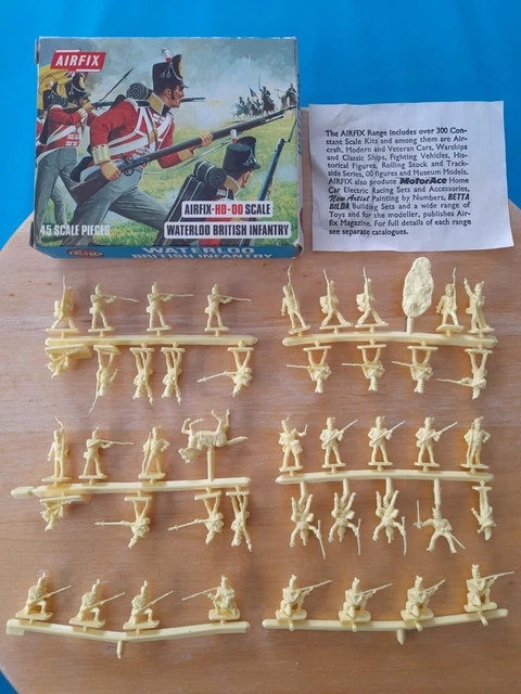 AIRFIX 1/72 WATERLOO BRITISH INFANTRY Napoleonic figures set S45 Boxed ...