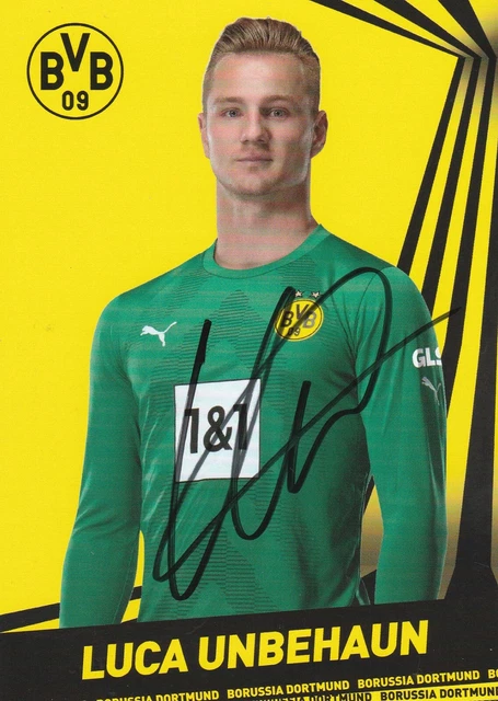 LUCA UNBEHAUEN AUTOGRAMMKARTE BORUSSIA DORTMUND 2022/23 NEU 2022/2023 ...