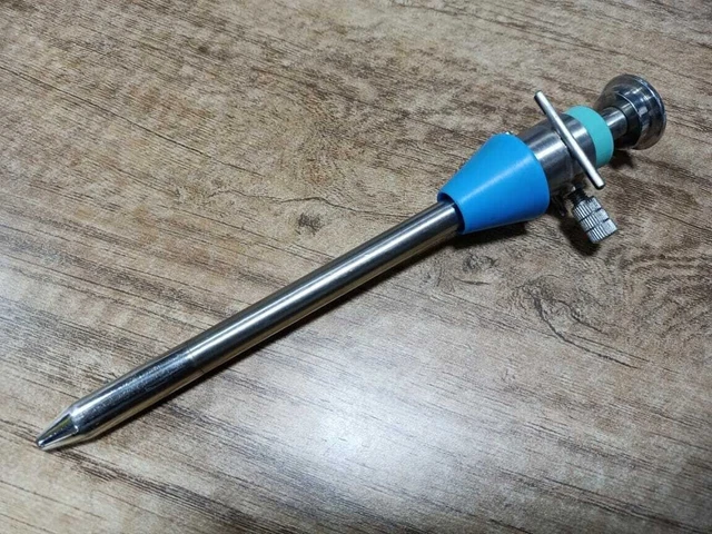 LAPAROSCOPIC HASSON TROCAR Cannula Blunt Tip 5mm Surgical Instrument SS ...
