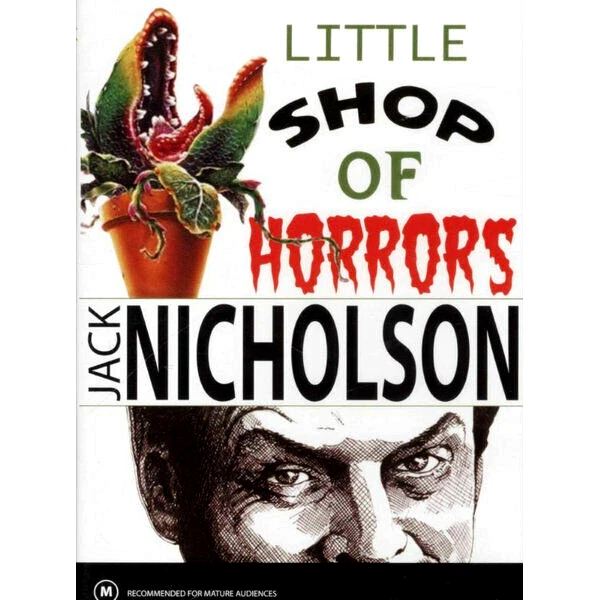 LITTLE SHOP OF Horrors DVD Jack Nicholson 1960 Musical Comedy Horror ...