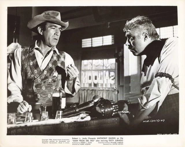 ORIGINAL VINTAGE CINEMA Still Photo Movie Man From Del Rio Anthony ...